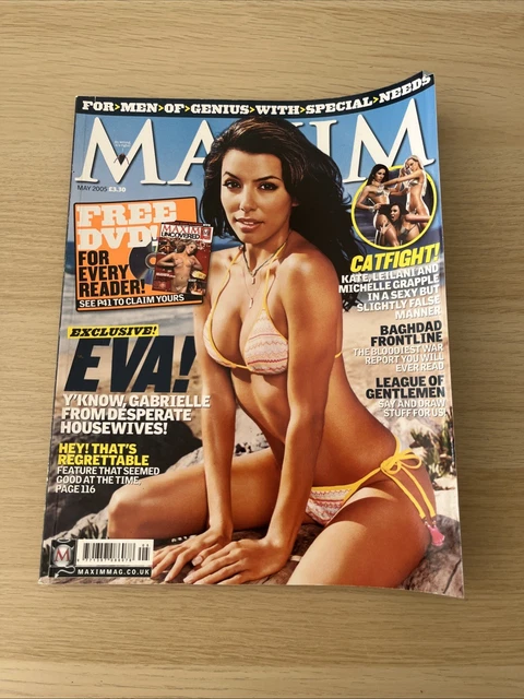 MAXIM MAGAZINE NO. 121 May 2005 Eva Longoria £1.75 - PicClick UK